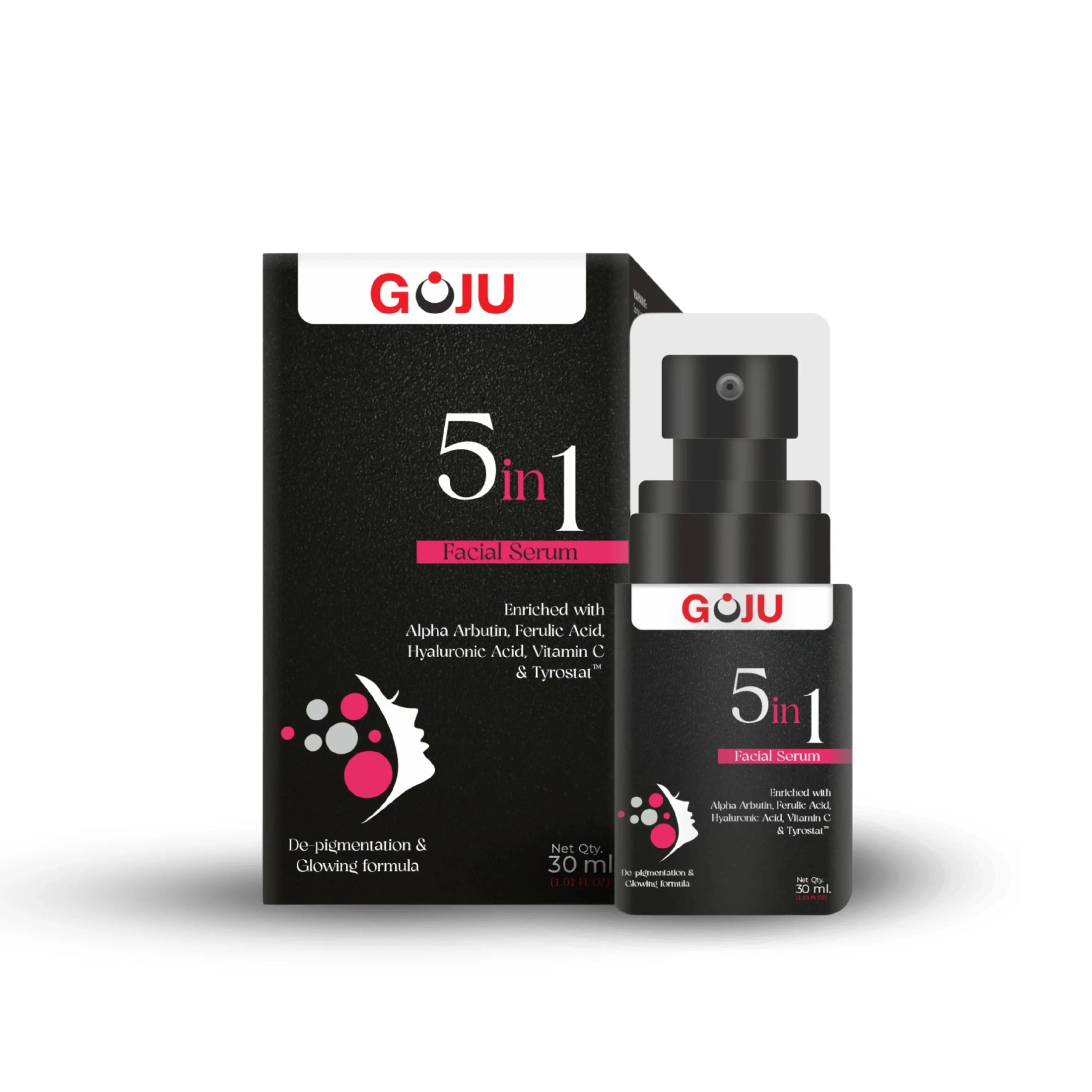 Buy Goju 5 In 1 Facial Serum 30ml Online – Goju Naturals